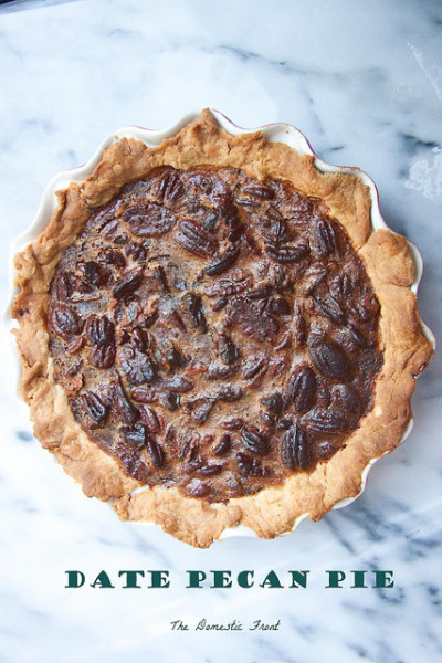 Date Pecan Pie
